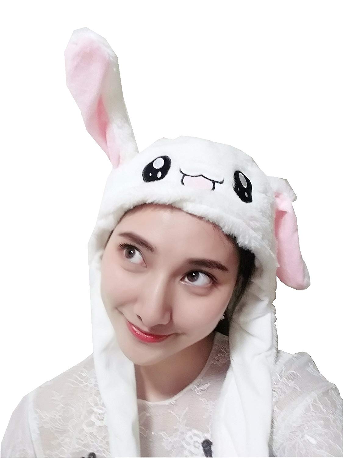 bunny hat with moving ears - emeraldwoodsgc.com